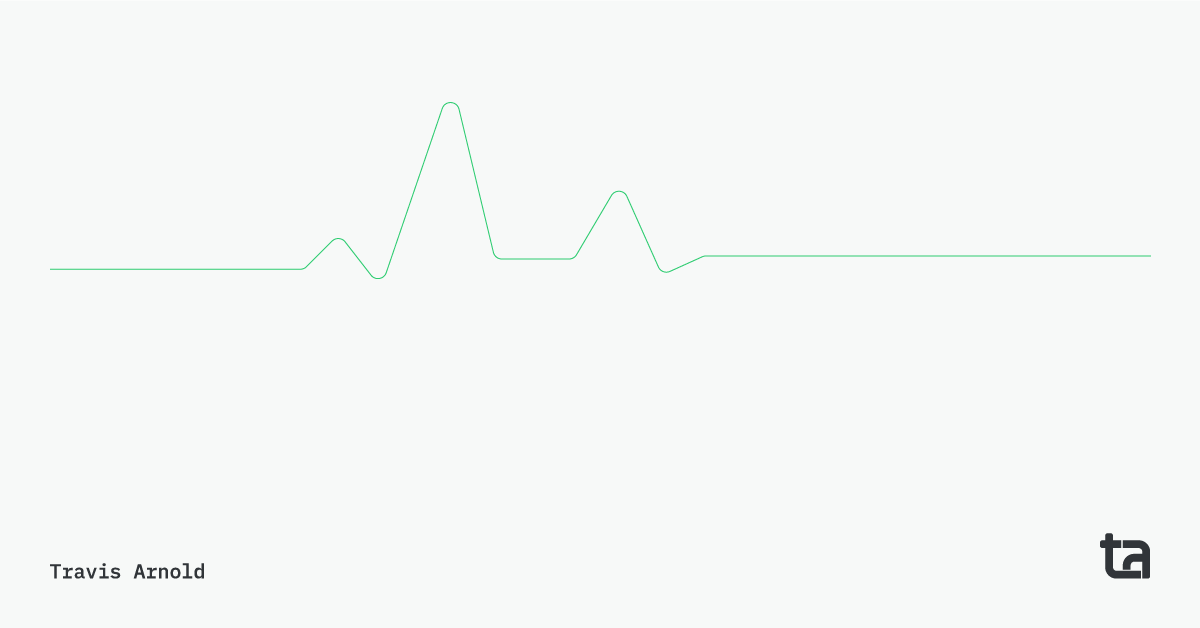 Hi, I'm Travis Arnold. SaaS marketer with a design habit and former CMO